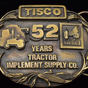 Tisco Tractor Implement Supply Co. 1989 52 Years Agriculture Farming ...