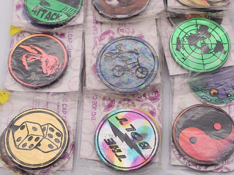 Vintage Milk Caps big Joe's POG Game Sealed - Etsy