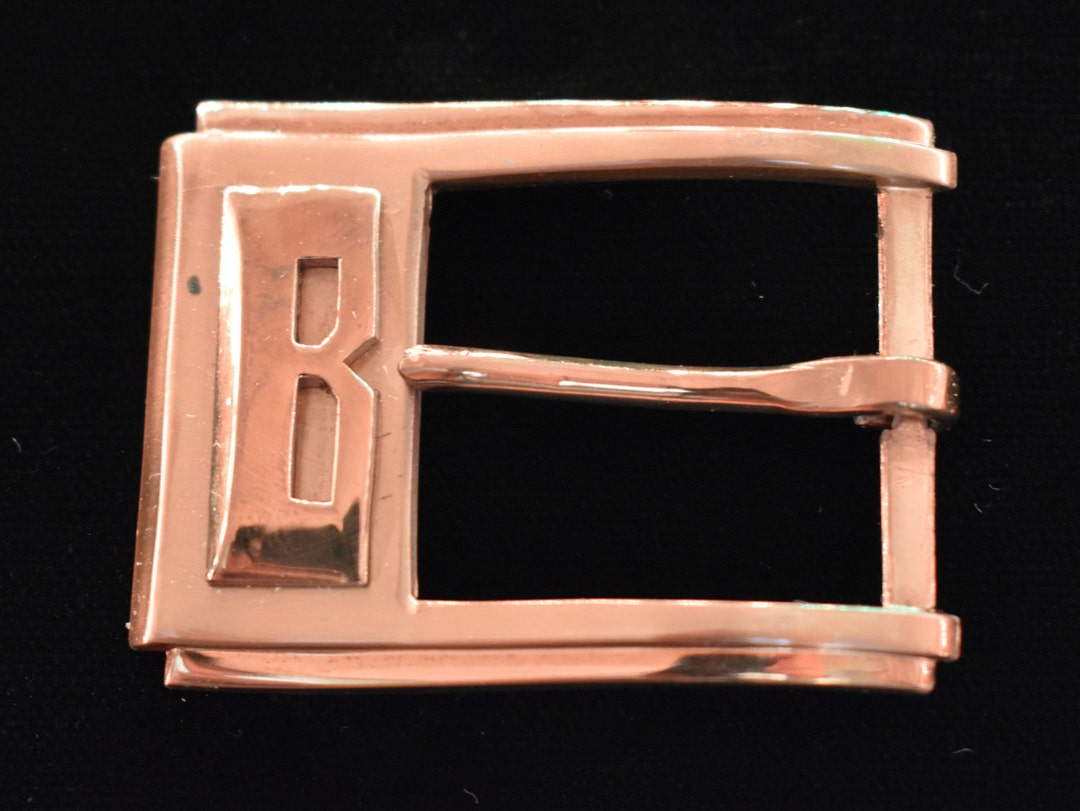 Letter B Belt Buckle Pioneer Tongue Style Traditional 1950s/1960s ...