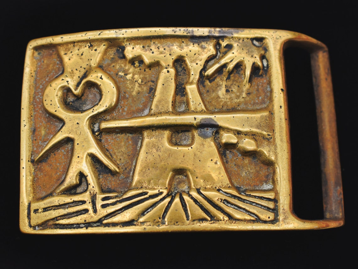 1970s Modernist Abstract Esoteric Figural Figure Landscape - Etsy