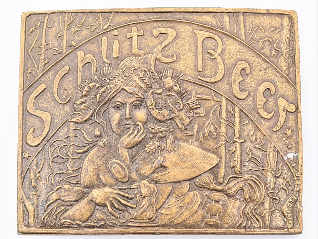 Schlitz Beer Brewing Co Malt Liquor 1970s Vintage Belt Buckle - Etsy