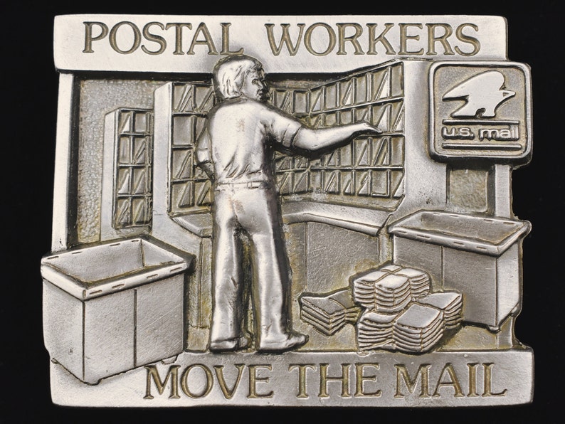 Postal Workers Move the Mail United States Postal Service U.S. - Etsy