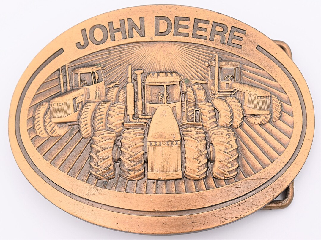 John Deere Tractors Farming Agriculture Vintage Belt Buckle - Etsy
