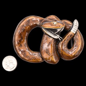 Rattlesnake Belt Buckle - Etsy