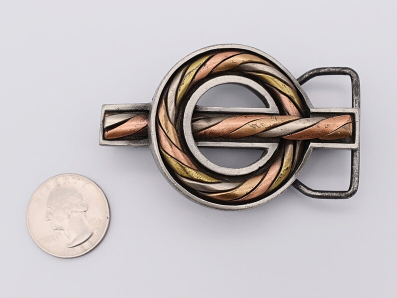 Wire Rope Abstract Symbol Vintage Belt Buckle - Etsy