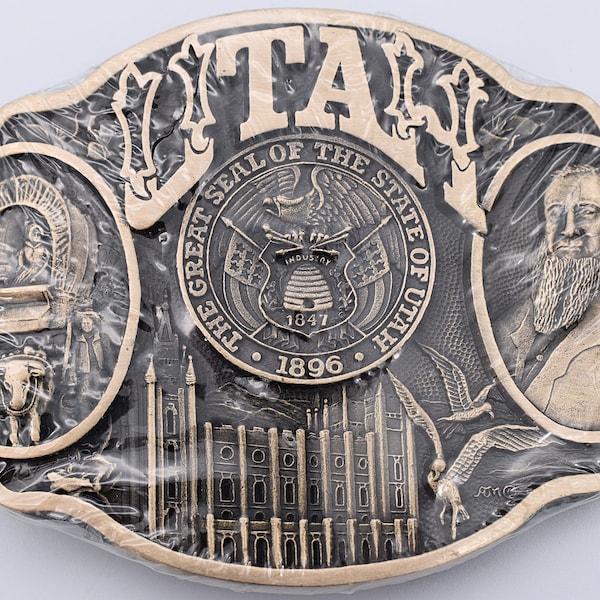 Utah Belt Buckle - Etsy