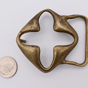 1970s Duncan Laurie Solid Brass Vintage Belt Buckle - Etsy