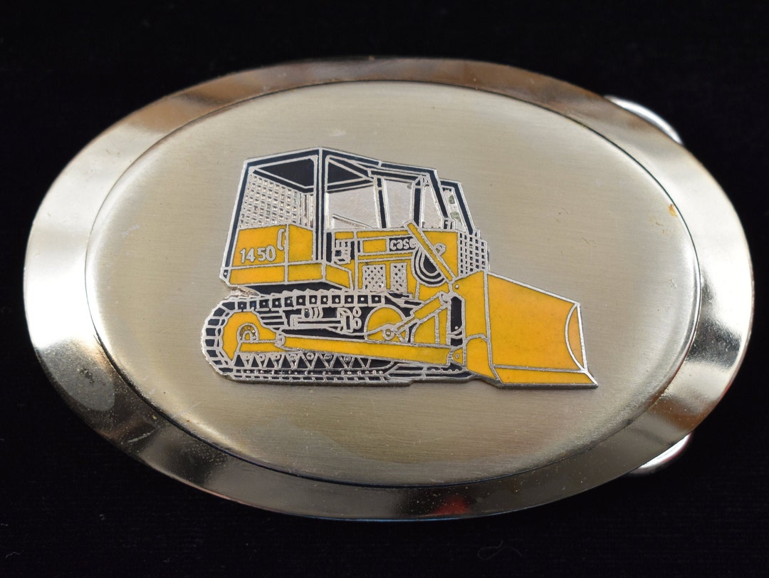 Case Bulldozer Construction Equipment Vintage Belt Buckle - Etsy