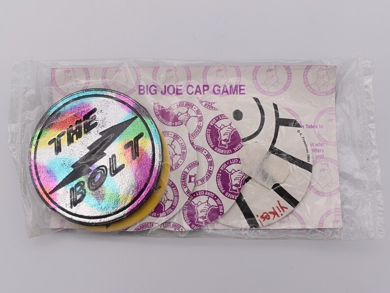 Vintage Milk Caps big Joe's POG Game Sealed - Etsy