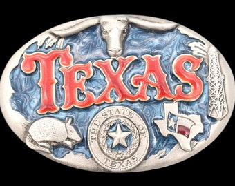 Texas Belt Buckle - Etsy
