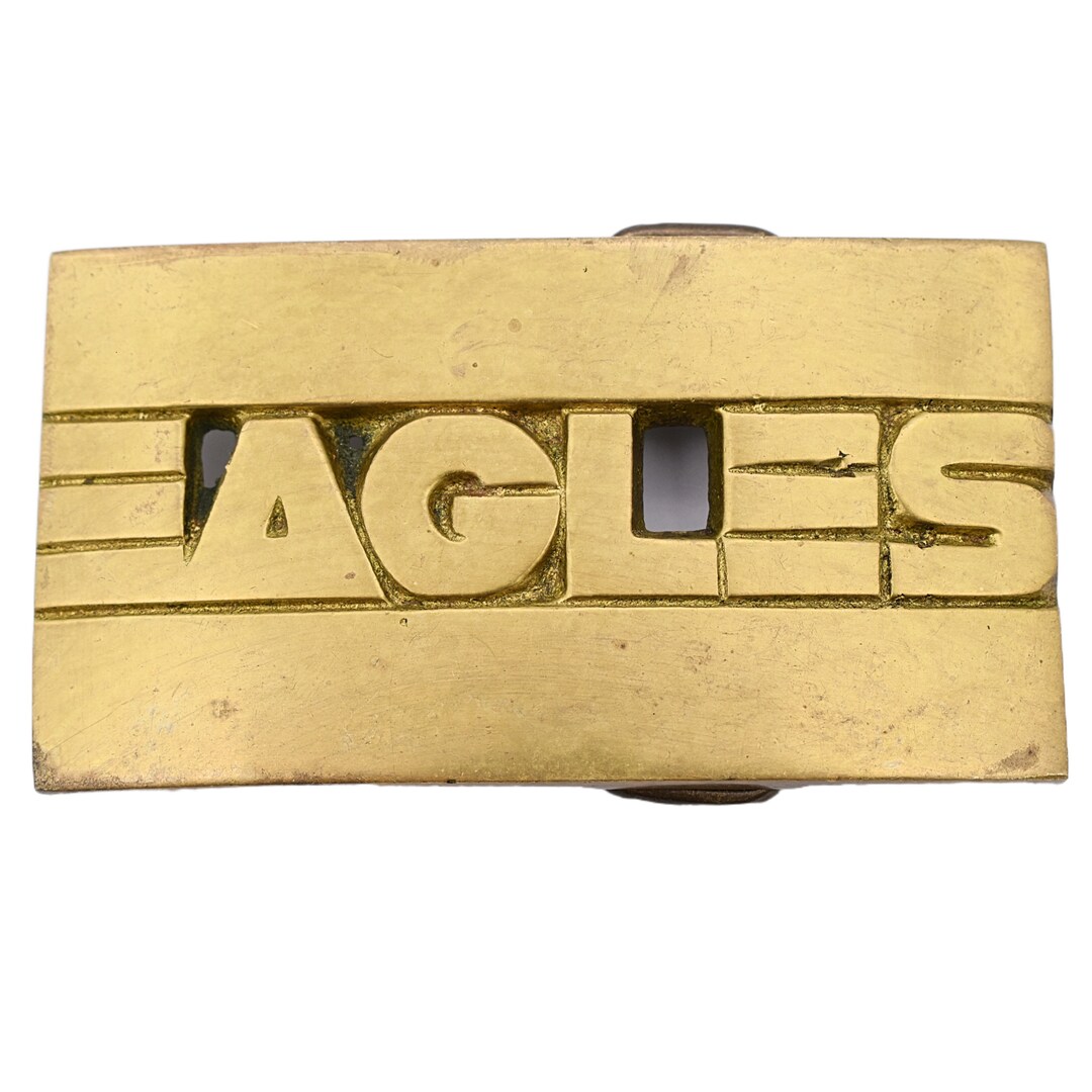 Solid Brass the Eagles Band BBB Baron Buckles - Henley Walsh Frey ...