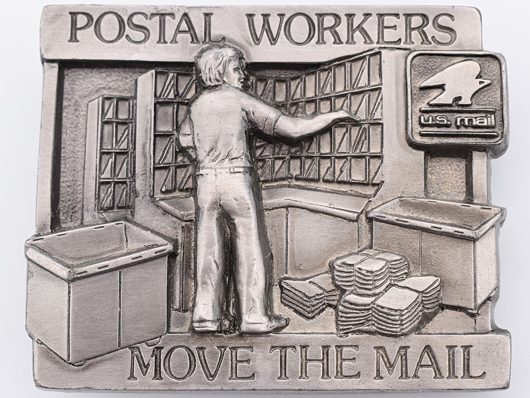Postal Workers Move the Mail United States Postal Service U.S. Mail ...