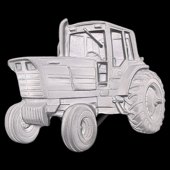 Tractor Farming Belt Buckle - Gem