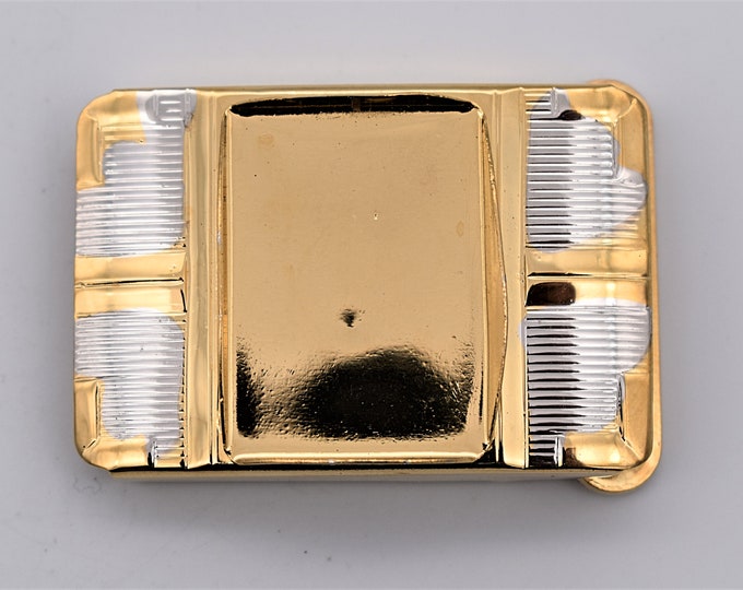 Blank Slide Compression Belt Buckle ~ Craft Jewelry Supply Lapidary Cab ...