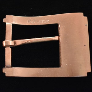 Letter F Belt Buckle Pioneer Tongue Style Traditional 1950s/1960s ...