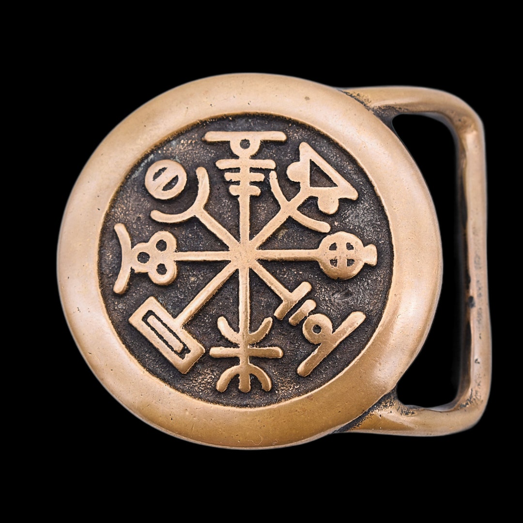 Rare Tech Ether Guild "rhumb" Solid Brass 1970s Vintage Belt Buckle - Etsy