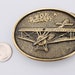 Biplane Vintage Solid Brass Belt Buckle by BTS [ca. 1970s] - Etsy
