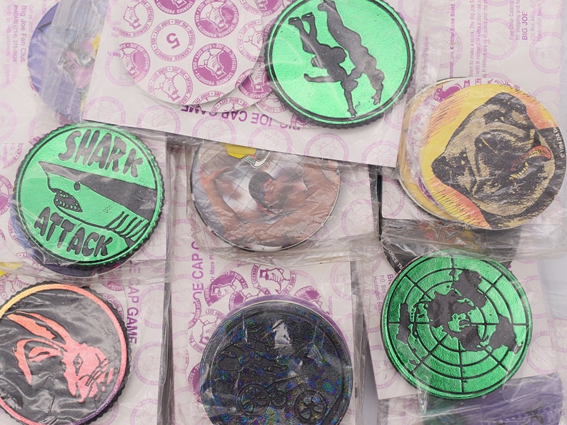 Vintage Milk Caps big Joe's POG Game Sealed - Etsy