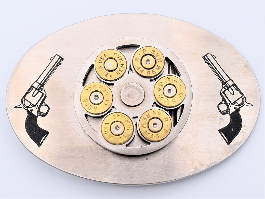 44 Magnum Spinning Revolver Cylinder Cowboy Guns 6-shooter Don ...