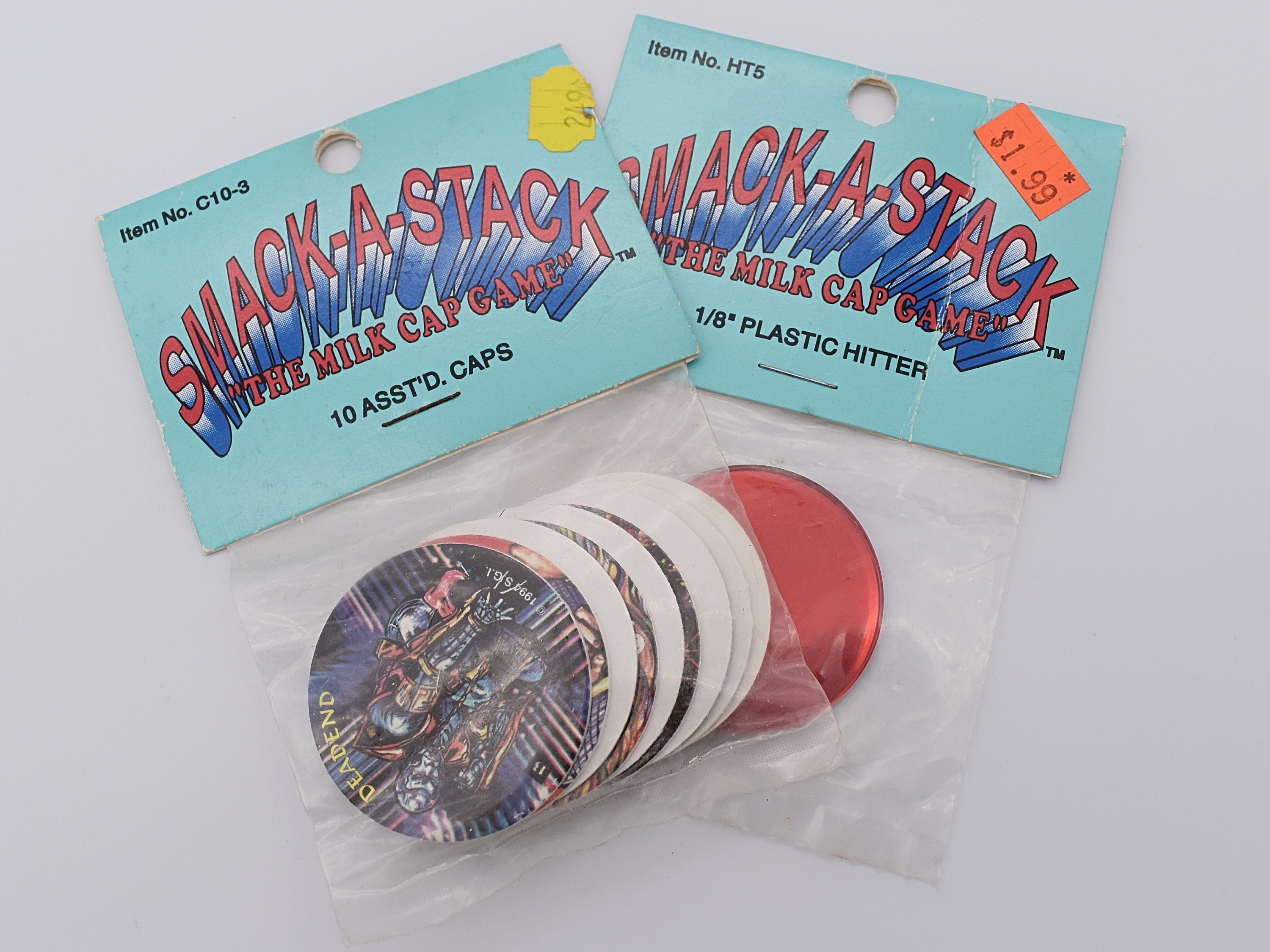 Vintage Milk Caps Smack-A-Stack POG Game Factory | Etsy