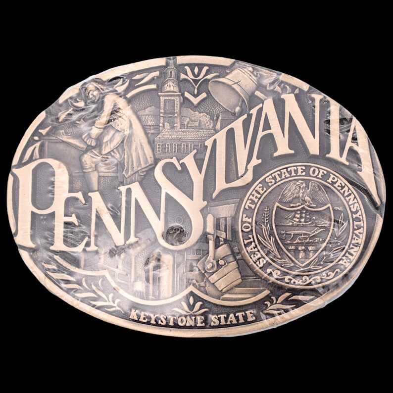 Pennsylvania State Seal Solid Brass Award Design First Edition 80s ...