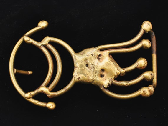 1970s Studio Artist Handmade Welded Copper Brass Vint… - Gem