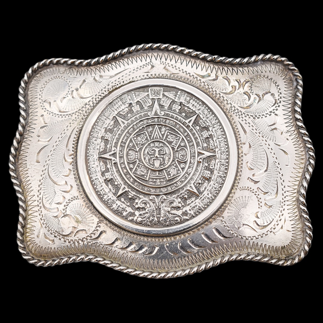 Aztec Inca Maya Tribal Art Calendar Wheel Alpaca Mexico - Etsy