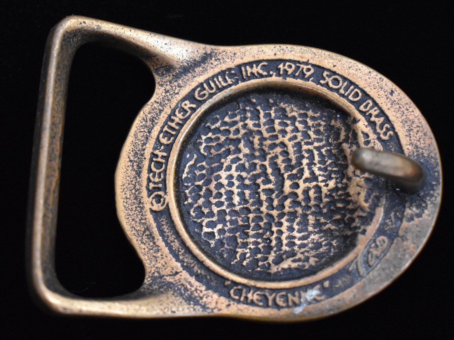 Tech Ether Guild cheyenne Solid Brass Vintage - Etsy