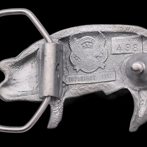 Pig Hog Sow Boar Swine Piggy Belt Buckle - Etsy
