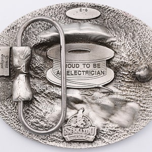 Electrician Electrical Worker Tools Belt Buckle - Etsy