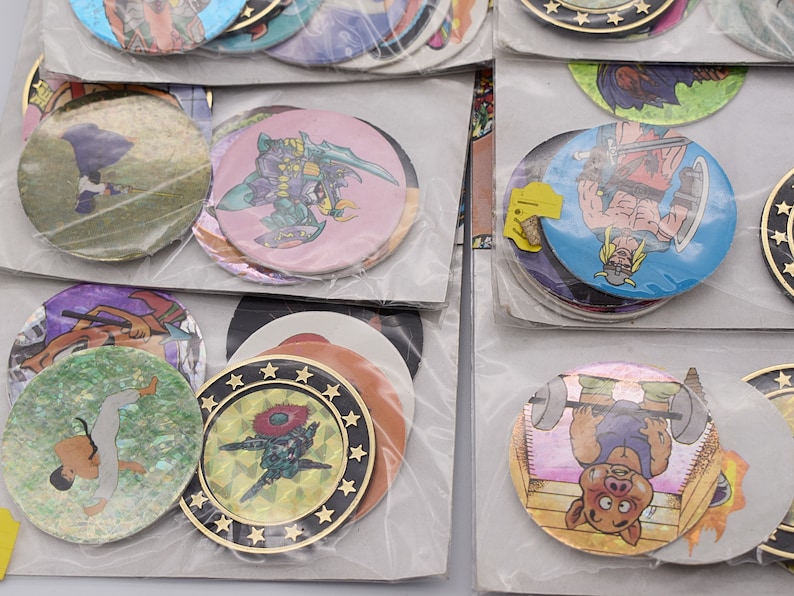 Vintage Milk Caps city Slammer POG Game Sealed - Etsy