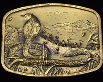 Snake Belt Buckle - Etsy