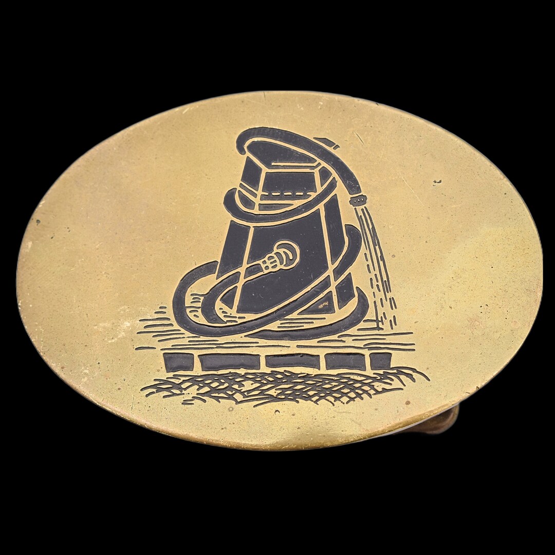 Antique Fire Hydrant Solid Brass Vintage Belt Buckle - Etsy