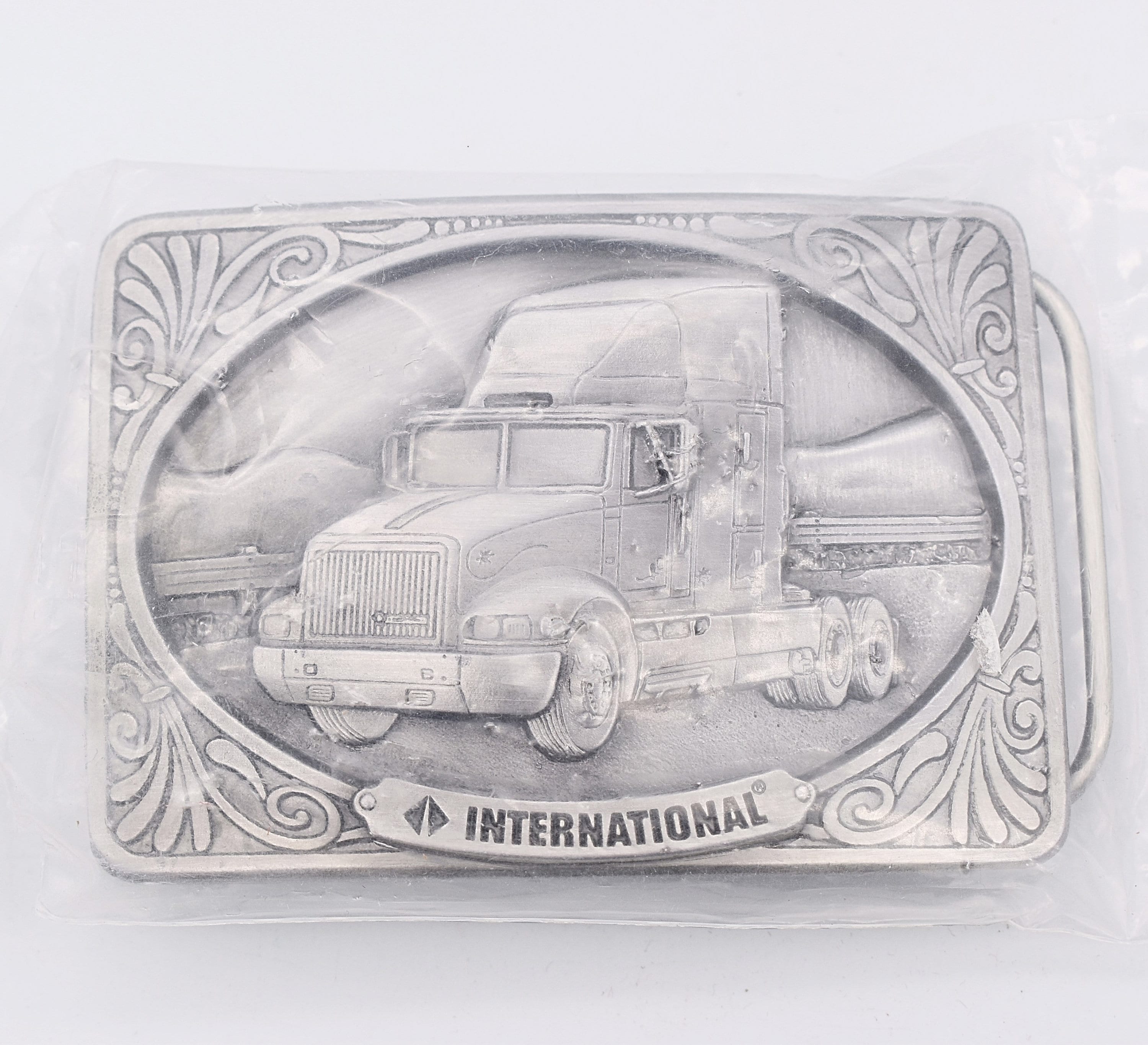 International 9000 Truck Driver Long haul Semi Cabover Trucker Belt Buckle Etsy
