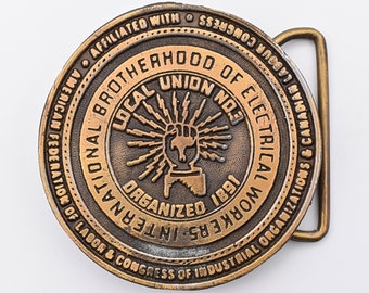 Ibew Belt - Etsy