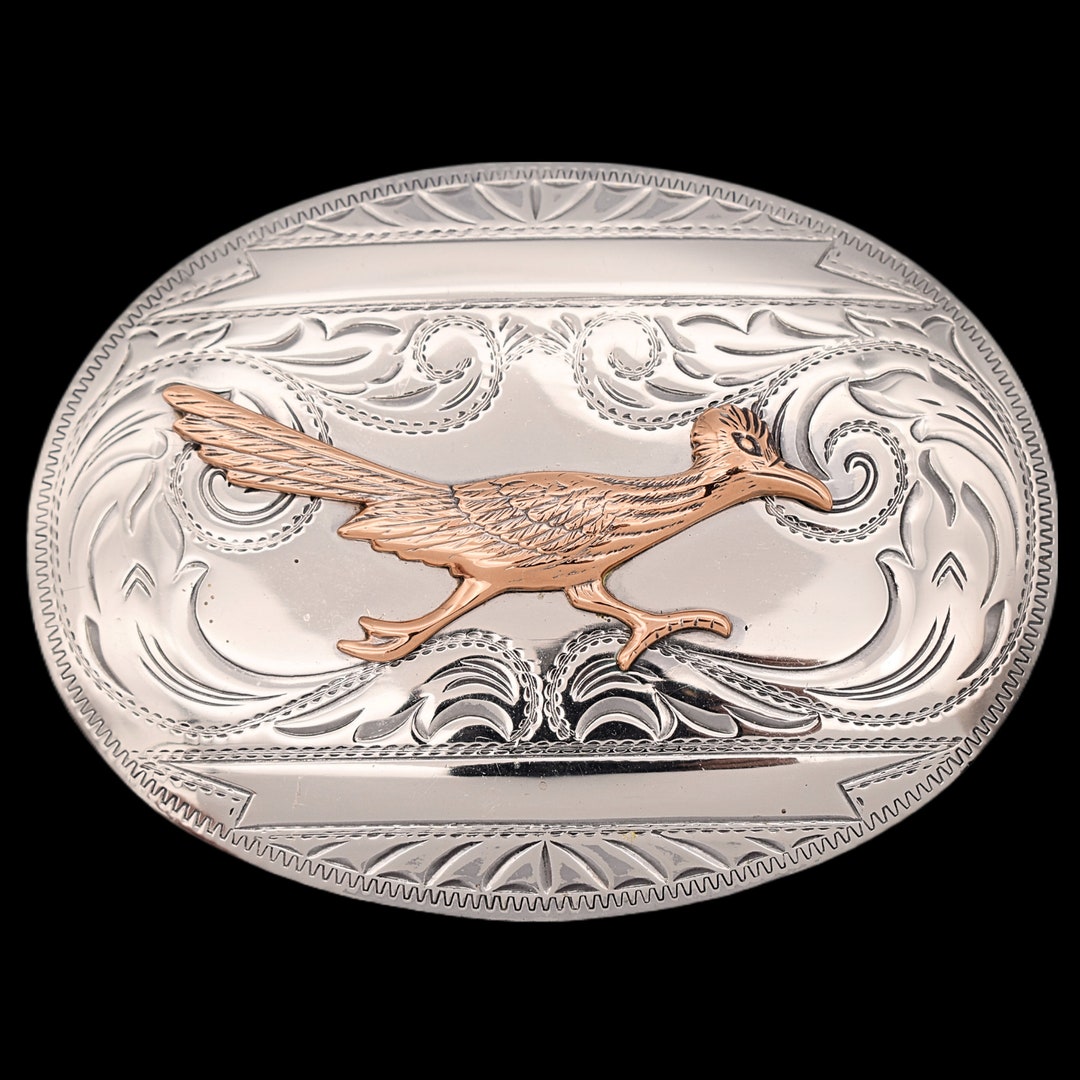 Roadrunner Bell Trading Vintage Belt Buckle - Etsy