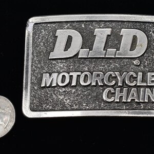 DID Motorcycle Chain 1970s Vintage Belt Buckle - Etsy