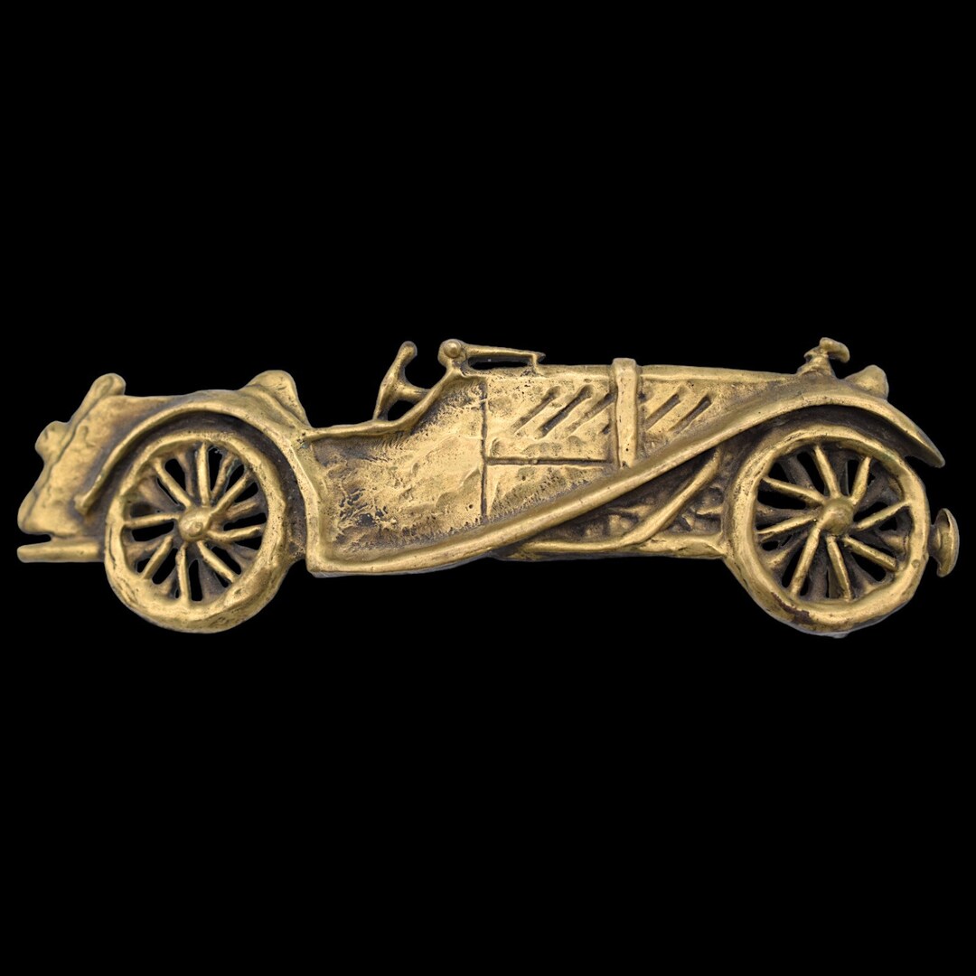 Ivar Hyden Automobile Car Solid Brass 1970s Vintage Belt Buckle - Etsy
