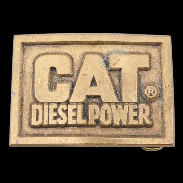 Cat Diesel Power Belt Buckle - Etsy