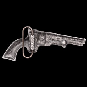 Colt Model 1851 Navy Blackpowder Revolver Vintage Belt Buckle - Etsy