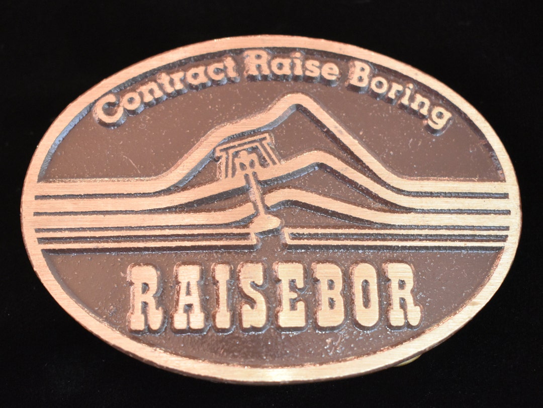 Raisebor Contract Raise Boring Company Geologic Profile Vintage Solid ...