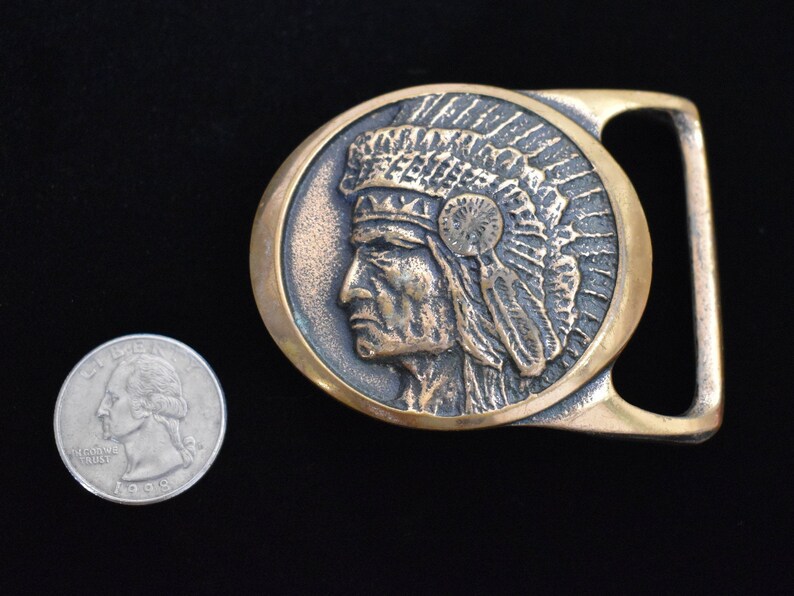 Tech Ether Guild cheyenne Solid Brass Vintage - Etsy