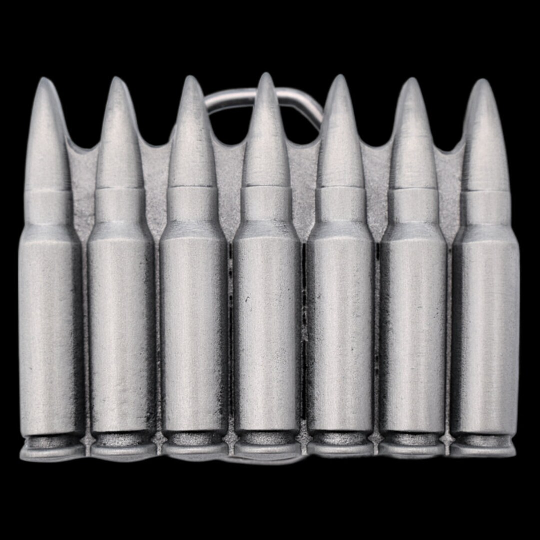Bullets Cartridge Casing Round Belt Buckle - Etsy