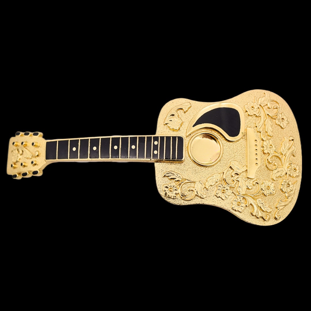 Ernest Tubb Vintage Belt Buckle - Acoustic Guitar Country Musician ...