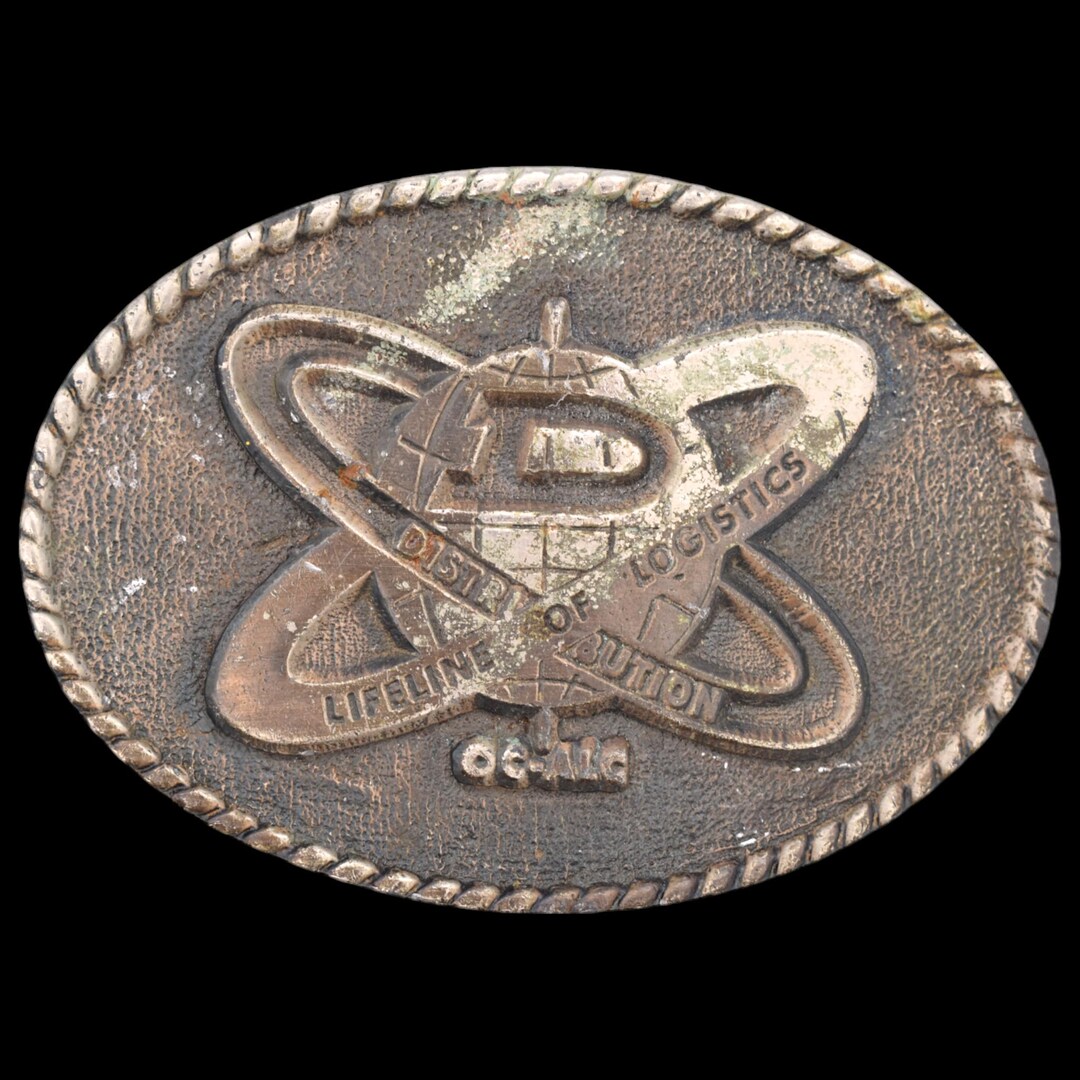 OC-ALC Oklahoma City Air Logistics US Airforce Vintage Belt Buckle - Etsy