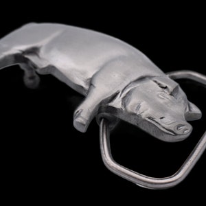 Pig Hog Sow Boar Swine Piggy Belt Buckle - Etsy
