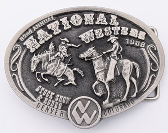 Stock Show Belt Buckle - Etsy