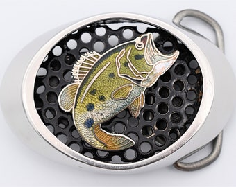 Striped Bass Belt Buckle - Etsy
