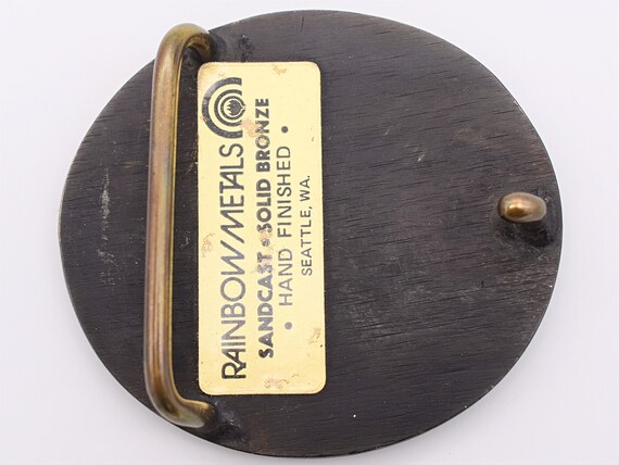 Boeing Airplane Company Solid Brass Vintage Belt Buck… - Gem