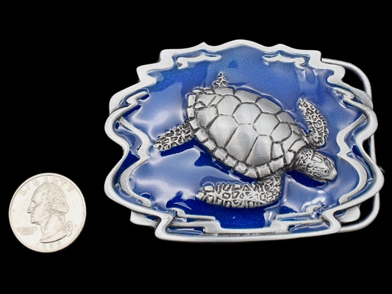 Sea Turtle Belt Buckle - Etsy